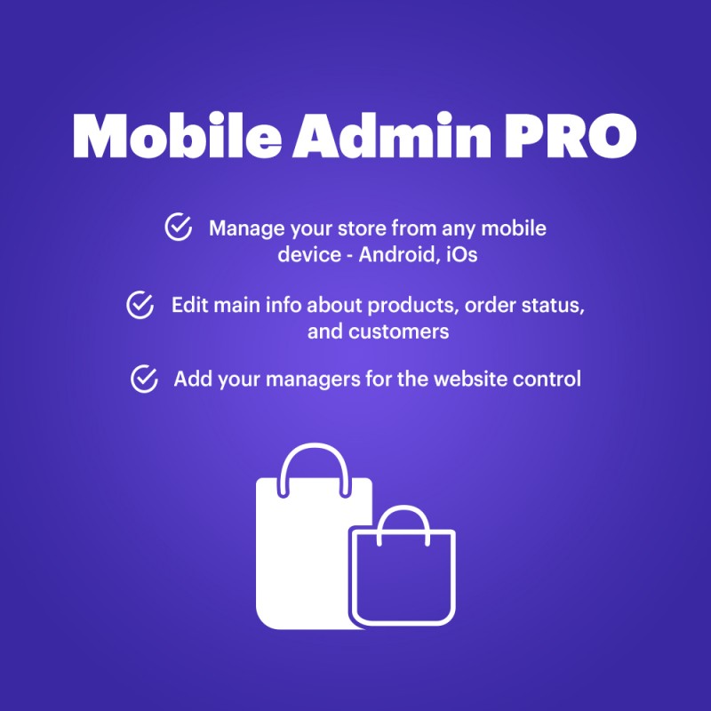 Mobile Admin PRO for PrestaShop Manage Your Store Anywhere